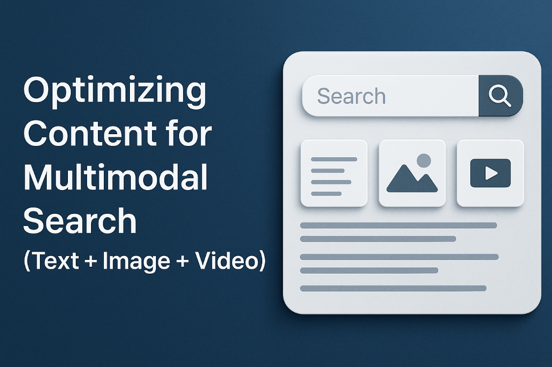 Optimizing Content for Multimodal Search (Text + Image + Video ...